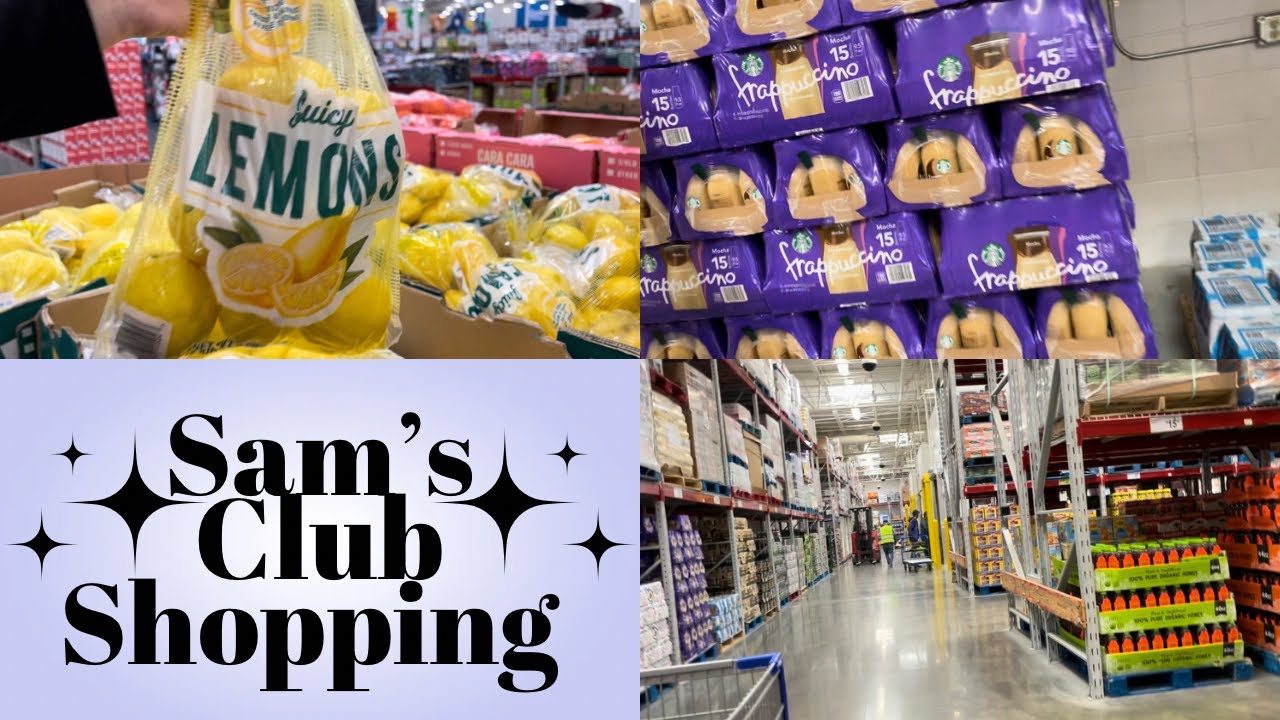 Sam's Club Shopping |COME WITH ME| Grocery Shopping w/ Prices - YouTube
