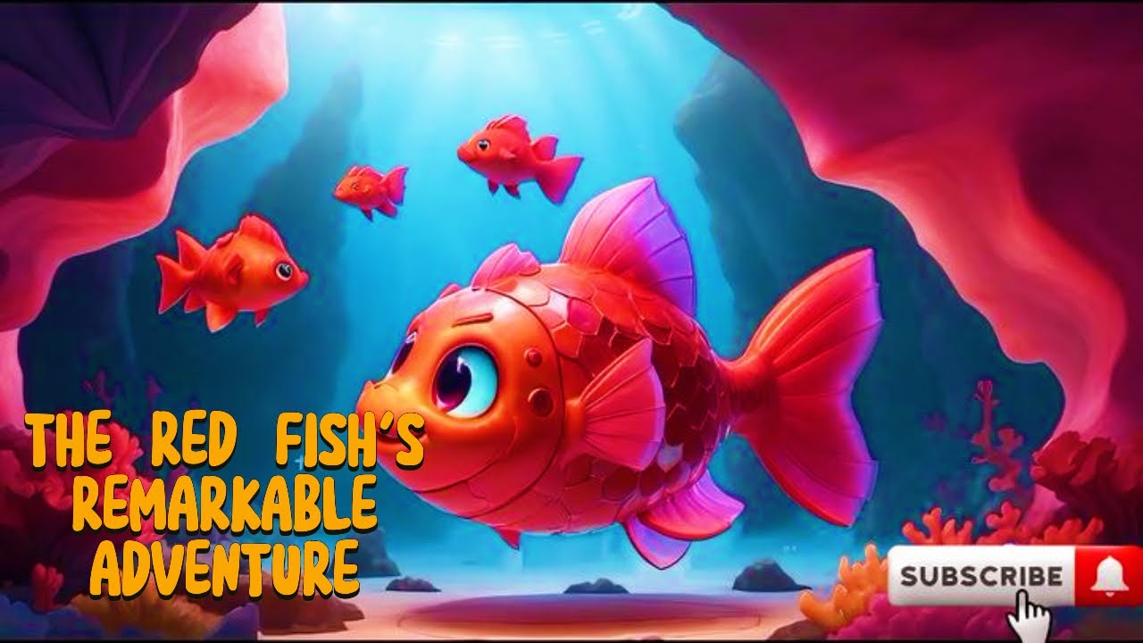 The Red Fish's Remarkable Adventure | Bedtime Stories for Kids | Moral ...