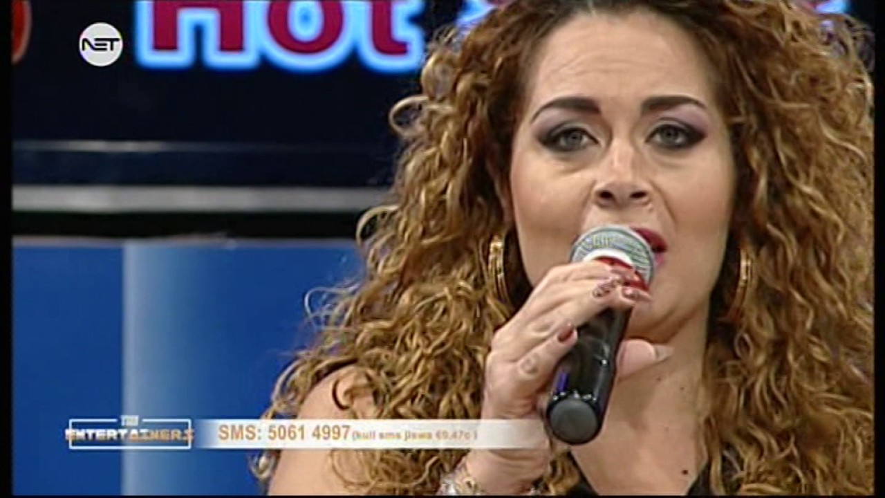 Anna Azzopardi - Hot Stuff on The Entertainers - YouTube