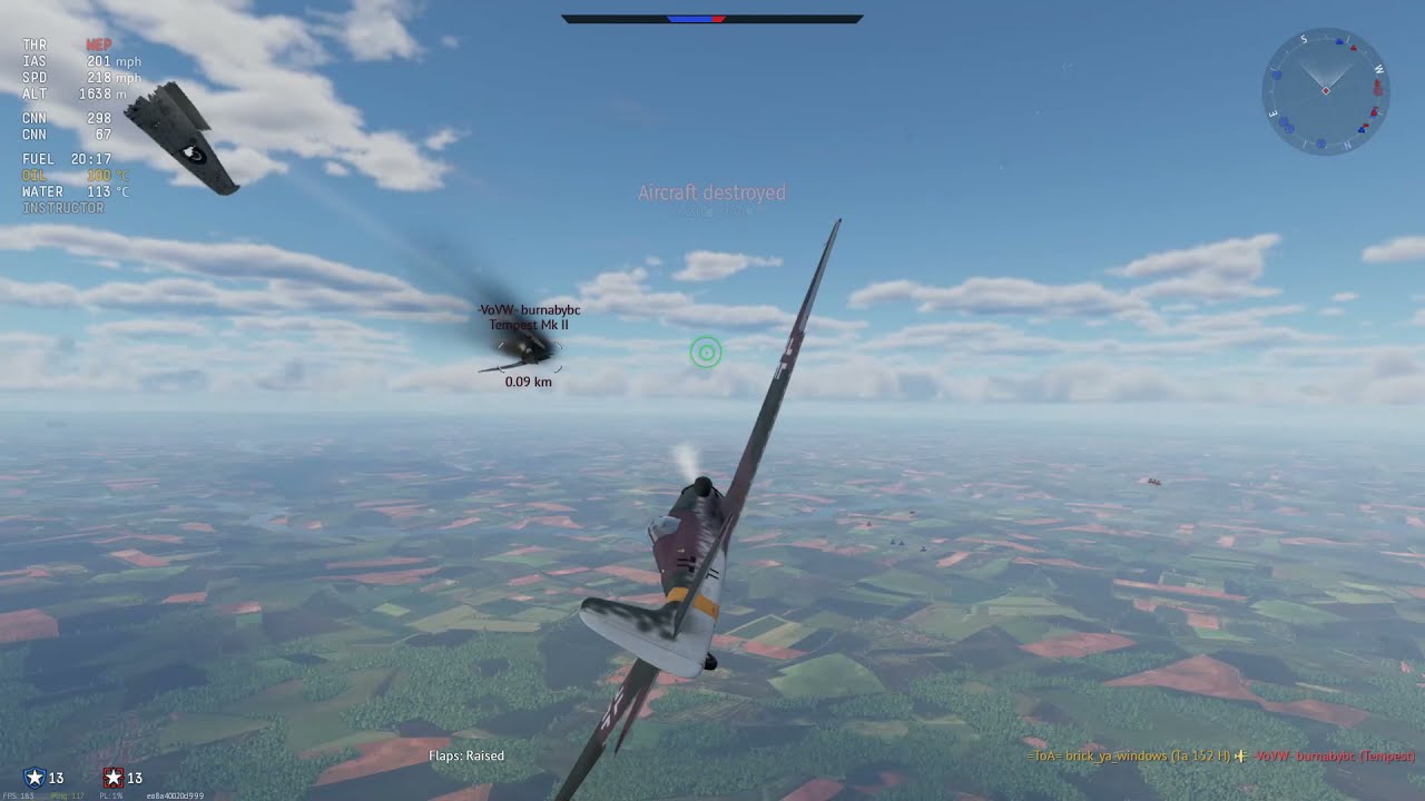 War Thunder Reversal | Ta 152 h1 vs Tempest - YouTube