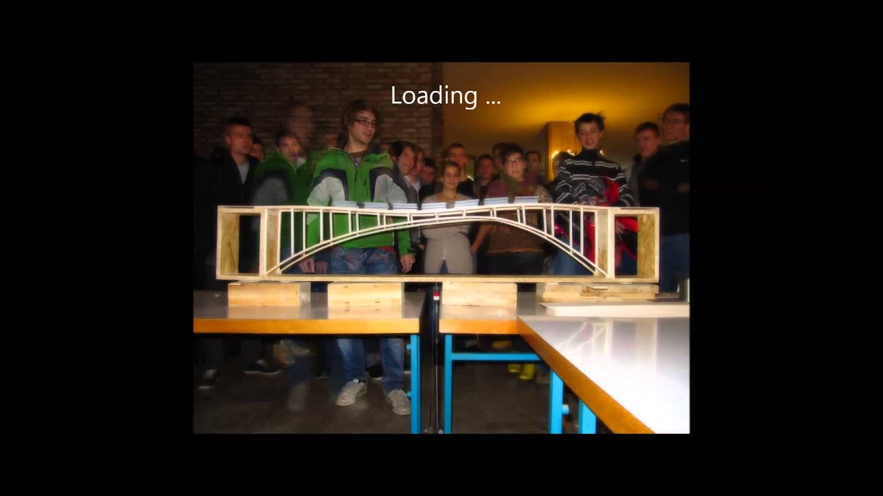 Bridge load test - project group 2.mp4 - YouTube
