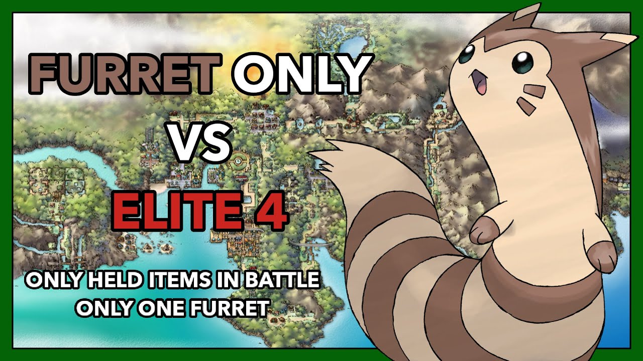 FURRET vs ELITE 4 Soul Silver. Twitch Highlight! - YouTube