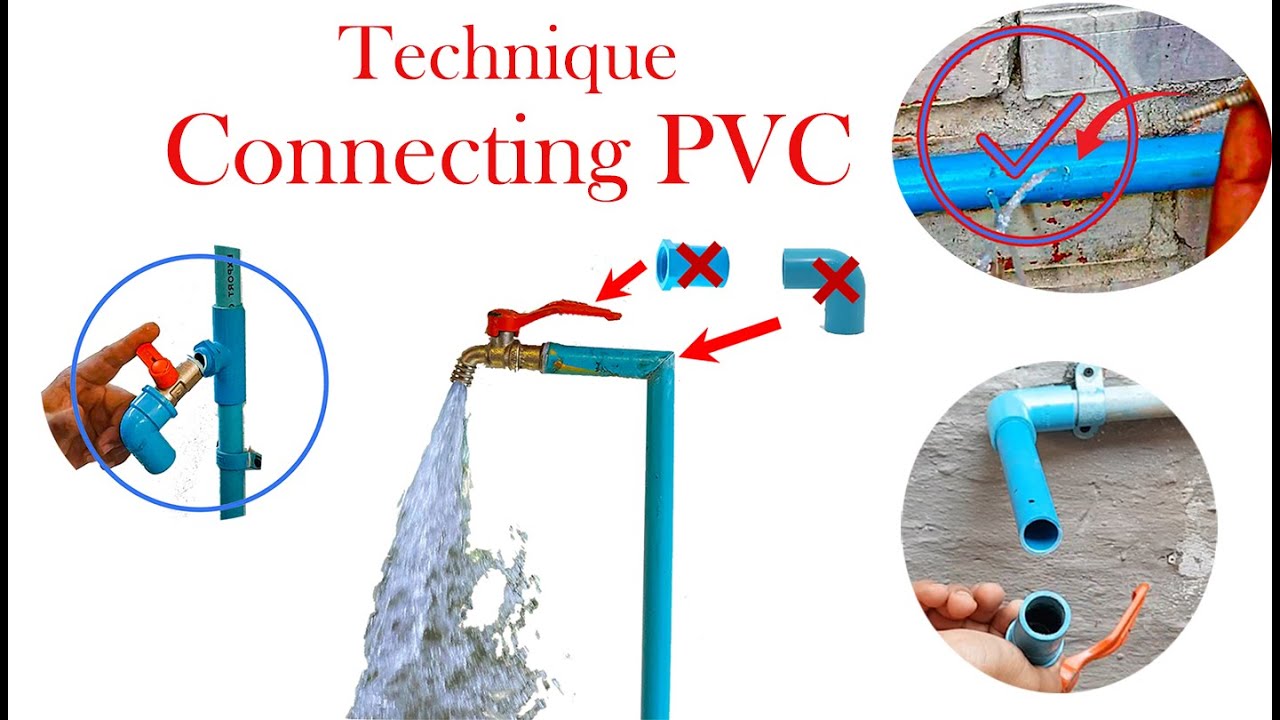 How to fix PVC pipe low water pressure #shorts - YouTube