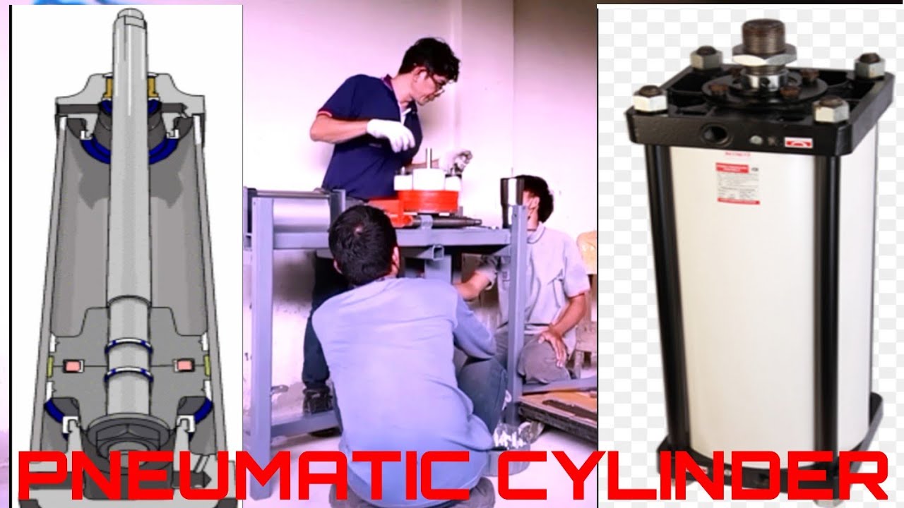 How to Install Pneumatic Air Cylinder Cable Z Machine - YouTube