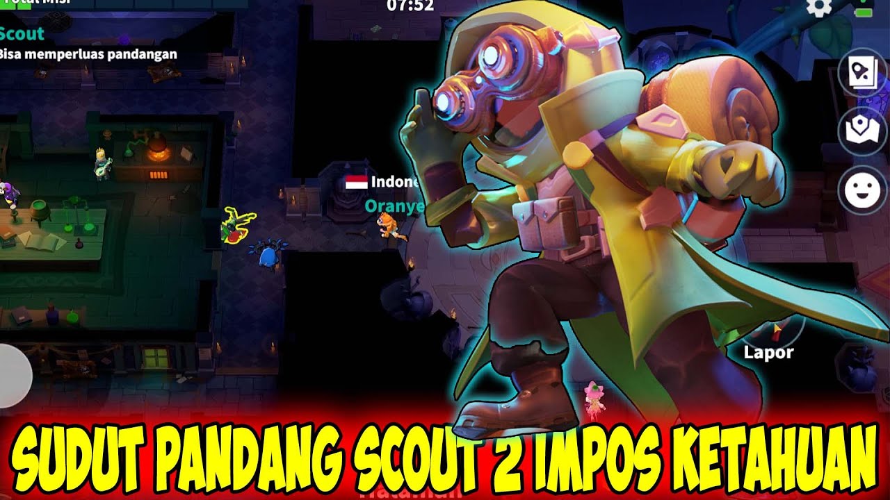 SKILL SCOUT JIKA DAPAT TIMING YANG TEPAT IMPOS PASTI KECIDUK !! Super Sus Indonesia - YouTube