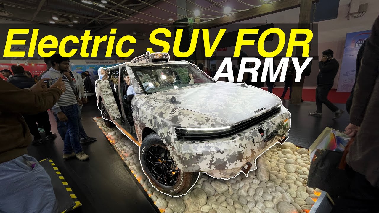 First Electric SUV For ARMY, Defence, Expedetion Vehicles Pravaig Veer ...