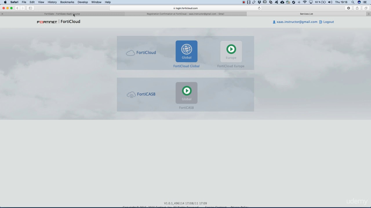 8.2. FortiCloud Registration, Activation and Logging - YouTube