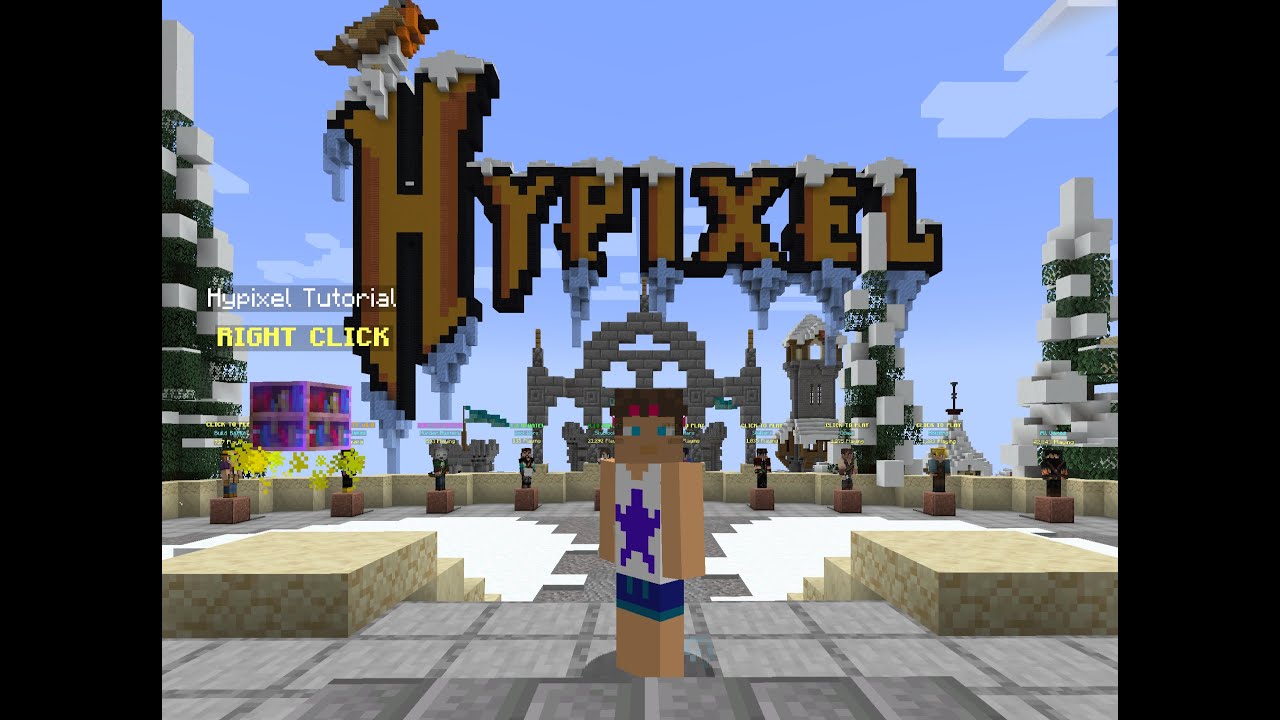 Minecraft: Hypixel mini games and more! - YouTube