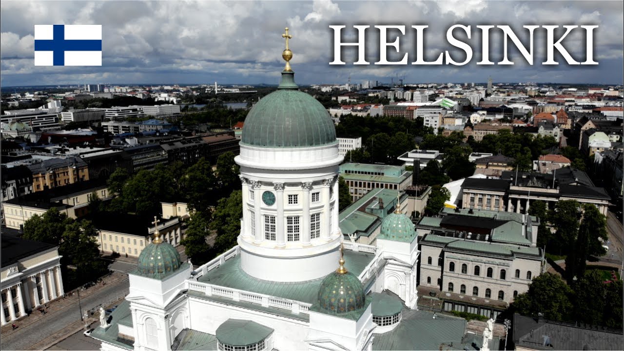 Bird's view on 🇫🇮 Helsinki, Finland! - YouTube