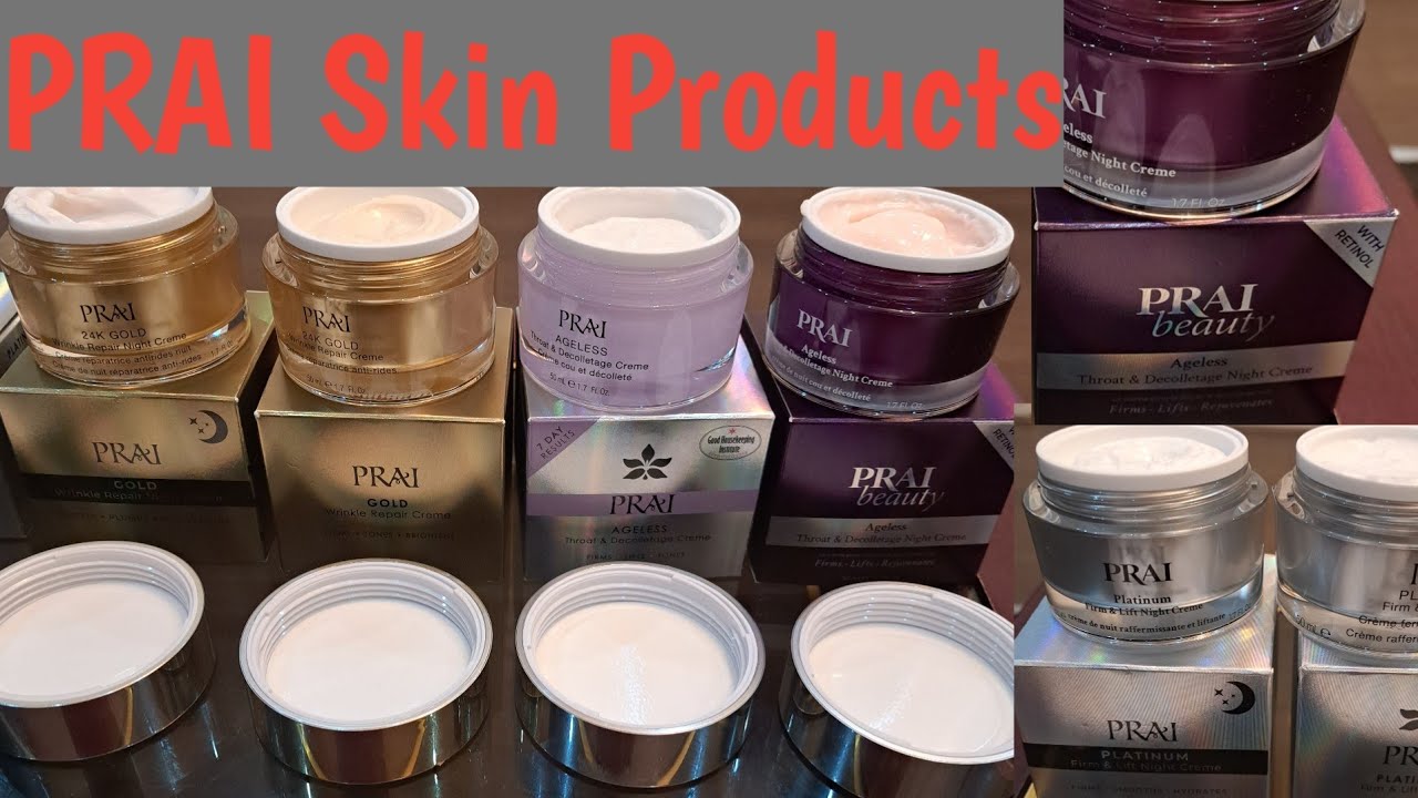 PRAI Skin Products | Skincare creams | Skincare Routine - YouTube