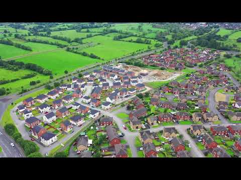 Carnreagh Park, Craigavon - Aerial Flyover Aug 2020 - YouTube