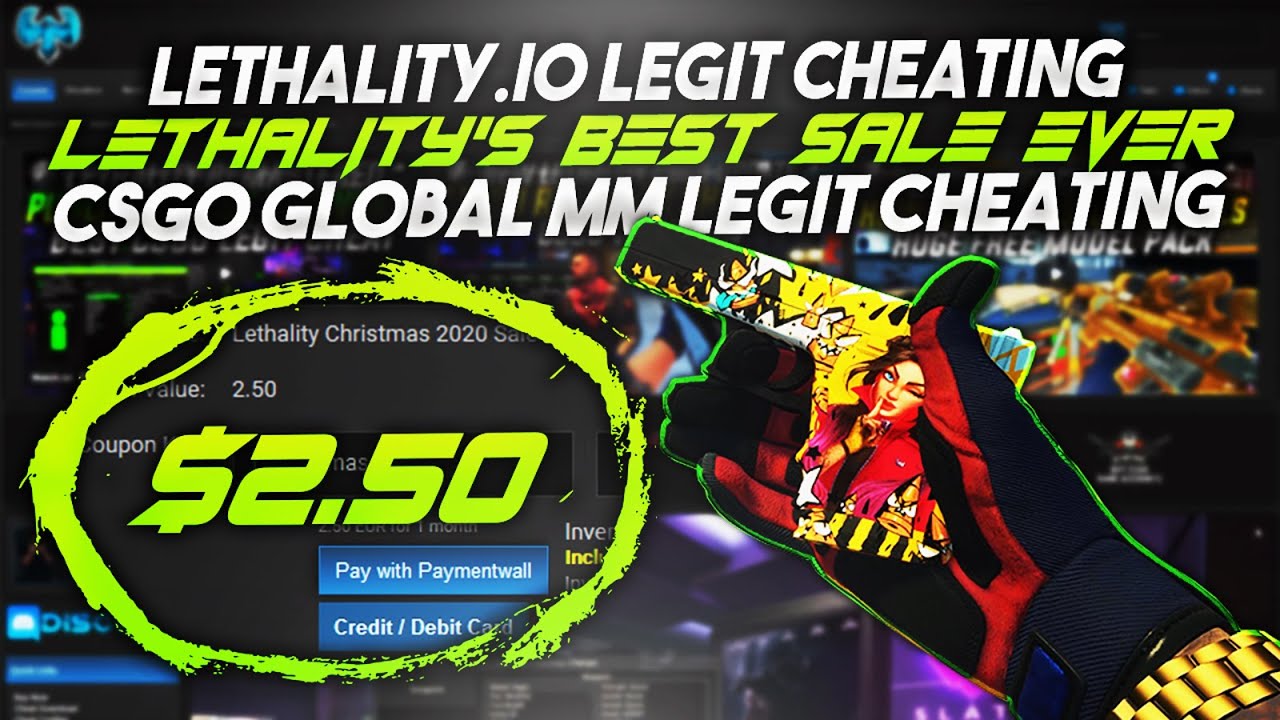 JUST $2.50 FOR A MONTH.. XMAS SALE | LETHALITY.IO | CSGO PRIME CHEATING ...
