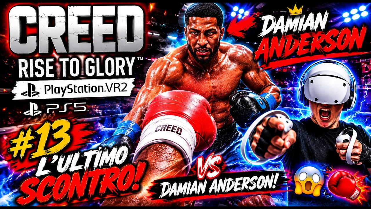 CREED RISE to GLORY #13 L' ULTIMO INCONTRO vs DAMIAN ANDERSON - Visore ...