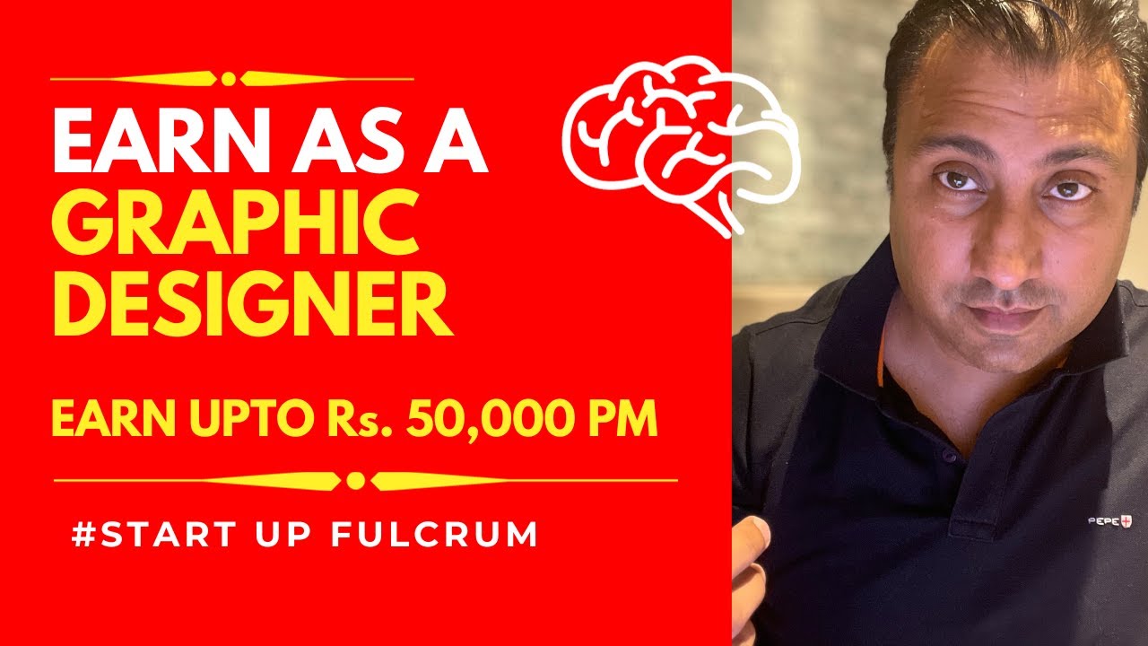How to Earn Money as Graphic Designer | Graphic designer kitna kamate ...
