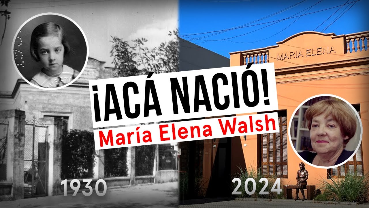 Así está hoy LA CASA DONDE NACIÓ María Elena WALSH | Vlog Por qué leer ...
