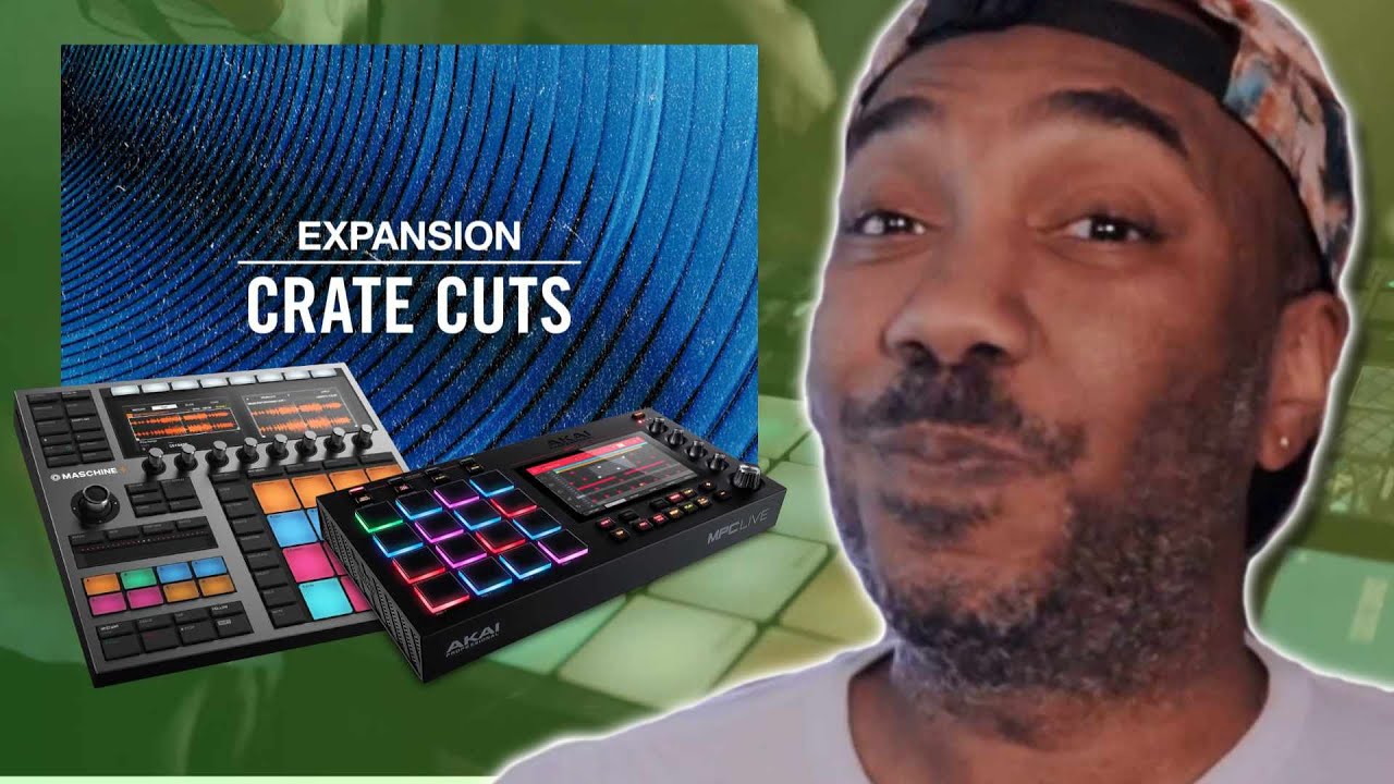Crate Cuts Expansion Finger Drumming Maschine + MPC Review - YouTube