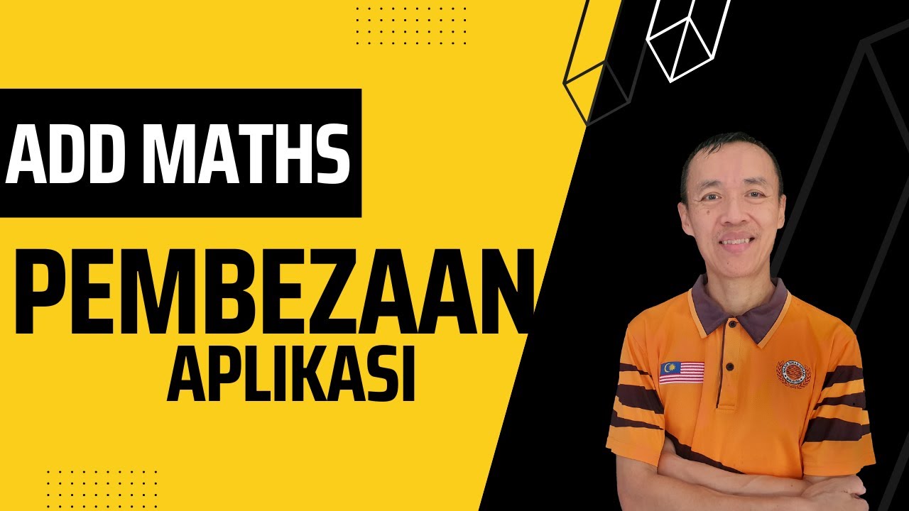 2022 09 11 Add Maths F5 Pembezaan (Aplikasi) Faiz dan Dzul - YouTube