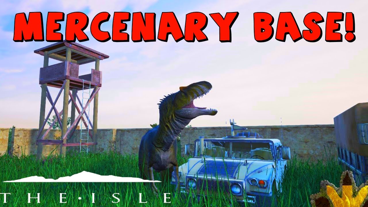 Broken Leg Simulator | The Isle Mercenary Bases and Temple ruins ...
