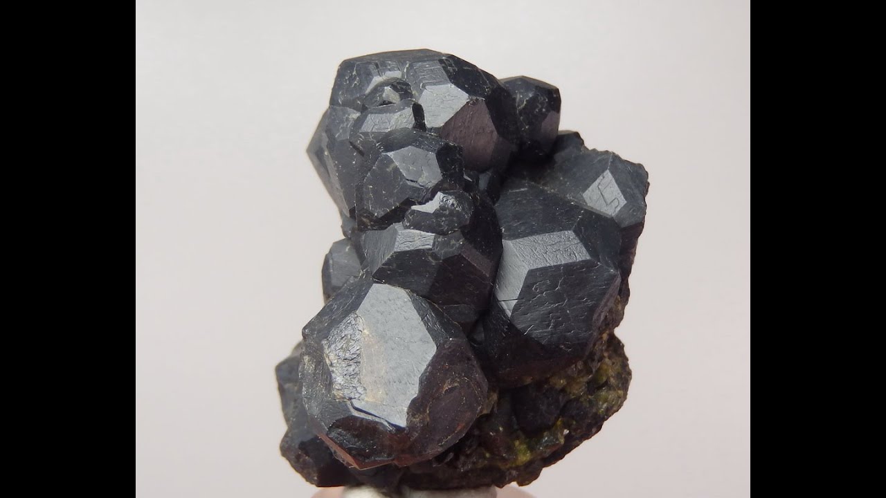 185831757562 GARNET var. ANDRADITE - Morocco, High Atlas Mts., Imilchil ...