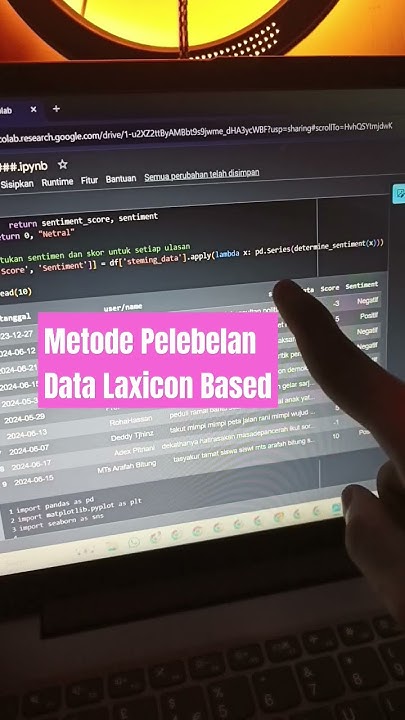 Metode Pelebelan Data Laxicon Based #datascience #analisisdata #sistembasisdata - YouTube