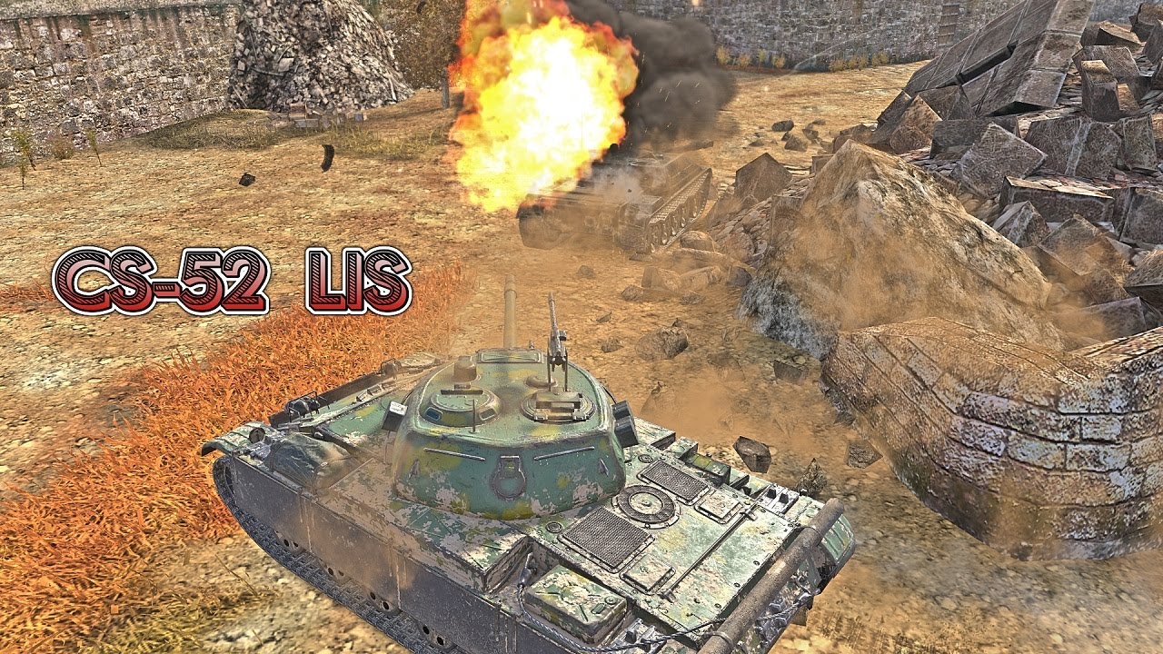 World of Tanks Blitz Replay: CS-52 LIS - YouTube