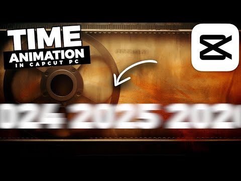 Timeline Scrolling YEAR ANIMATION In CapCut PC