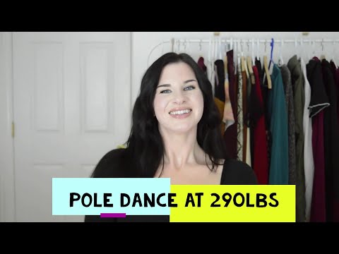 Plus Size Pole Dance | 2 Year Progress Video - YouTube