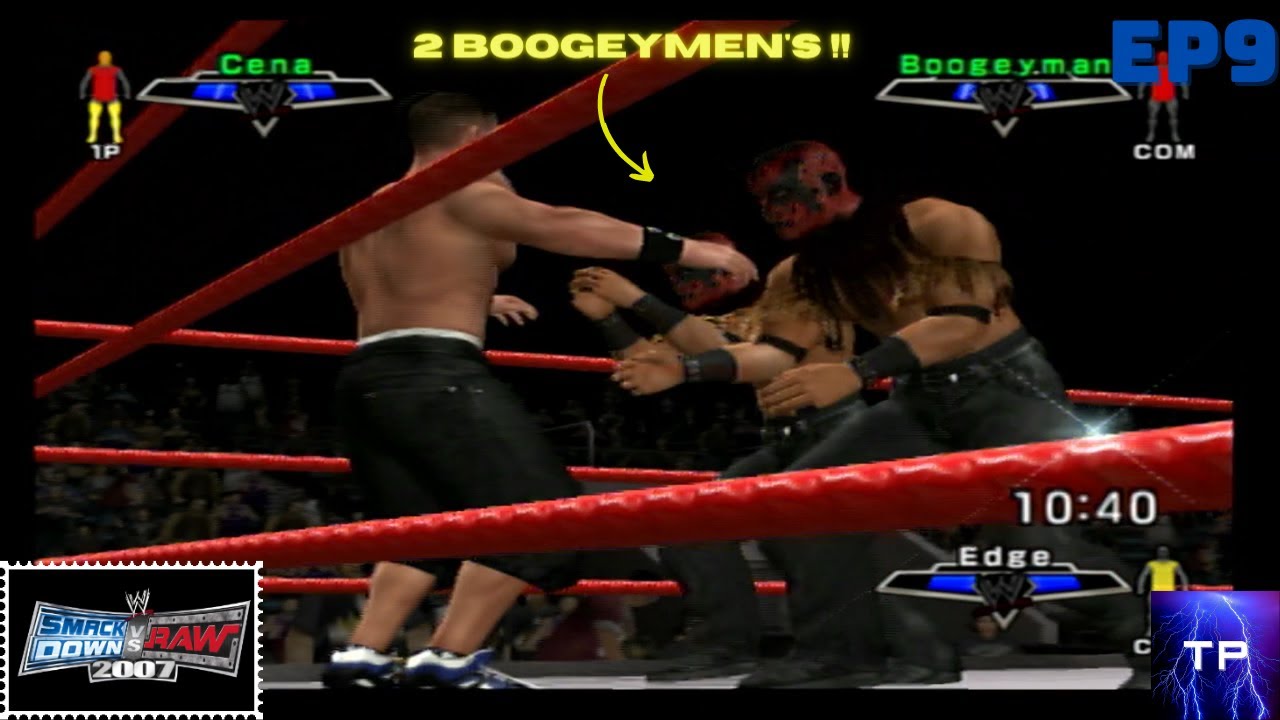 WWE SVR 2007 - TWO BOOGEYMENS! EP9 - PS2 - YouTube