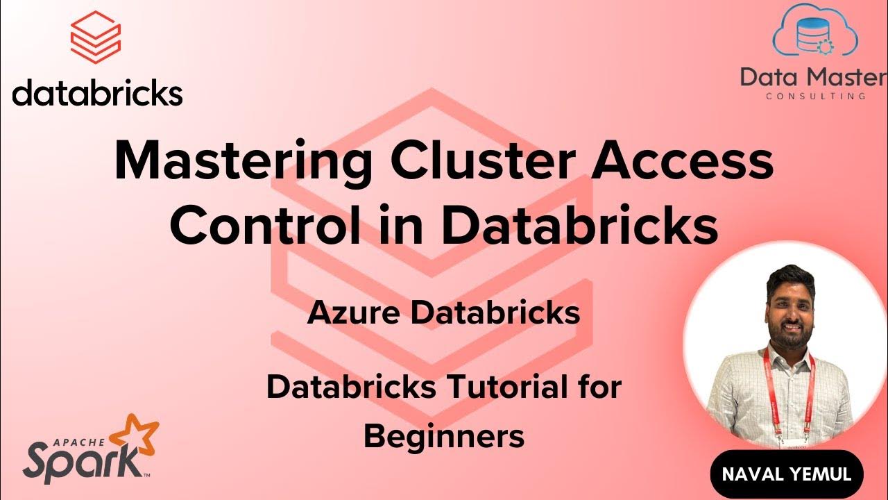 Cluster Access Control in Databricks - YouTube