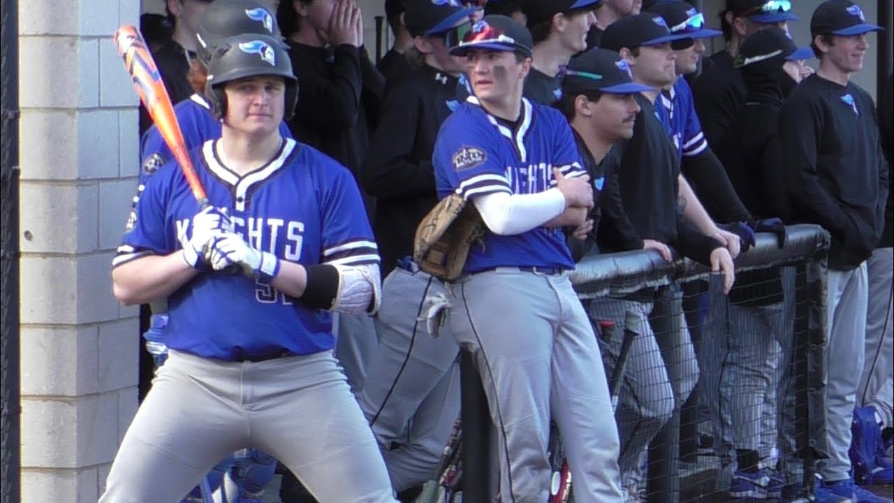MSMC Knights vs Bard Raptors College Baseball - YouTube