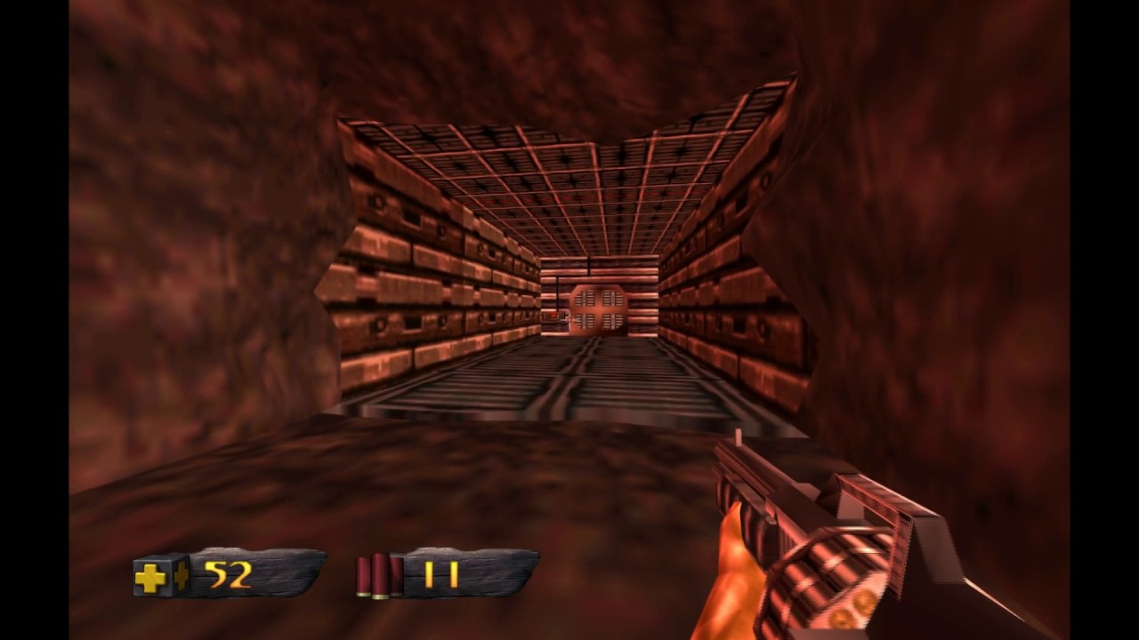 Turok Remastered - Map 08 and final boss (hardcore mode) - YouTube