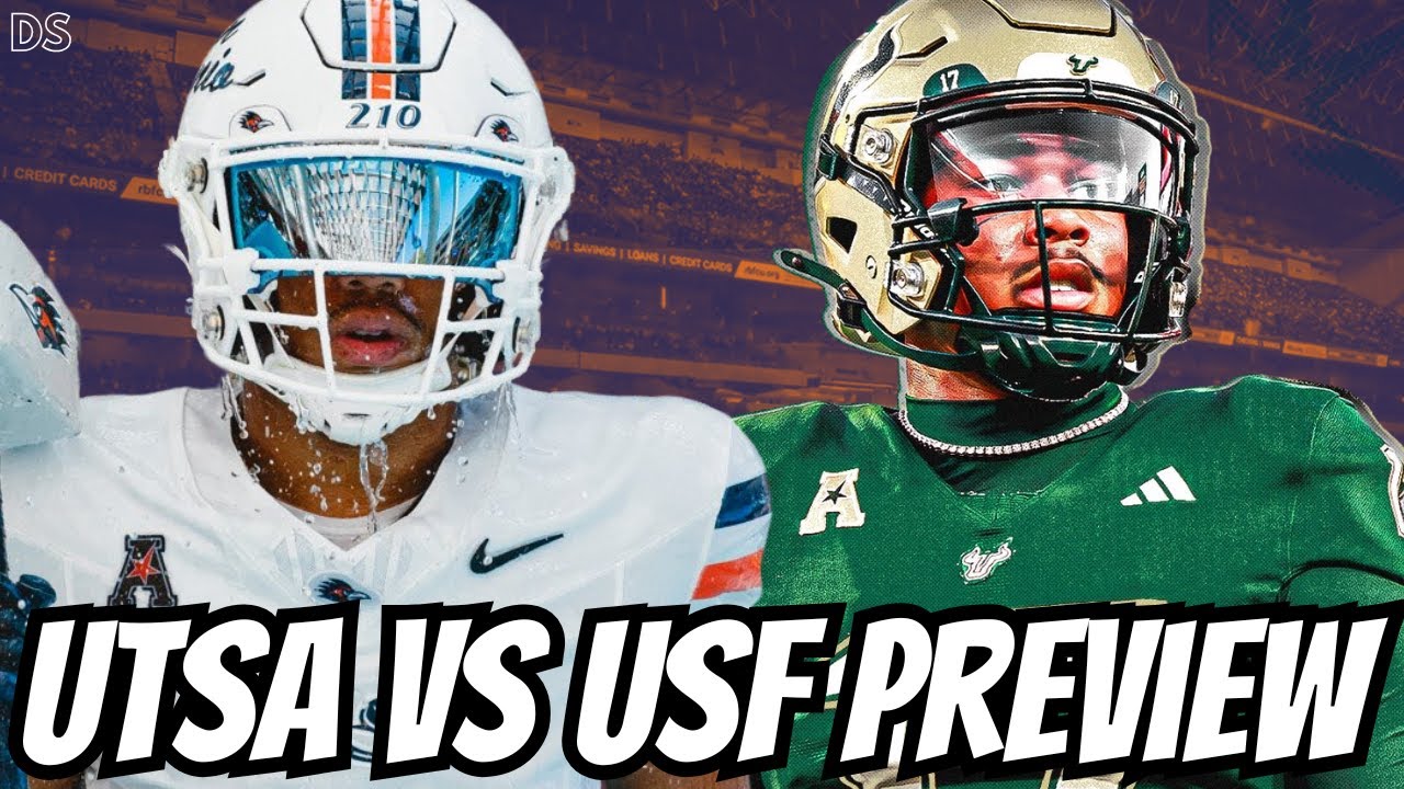 UTSA vs South Florida Preview | Can Lightning Strike Twice? - YouTube