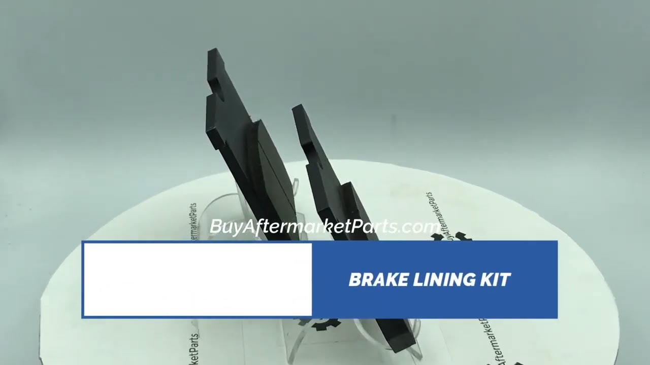 BRAKE LINING KIT - YouTube