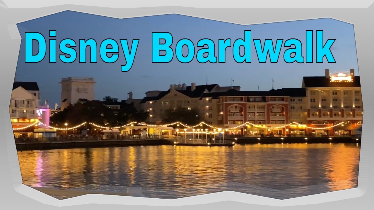 Disney's Boardwalk Quick View - Walt Disney World - YouTube