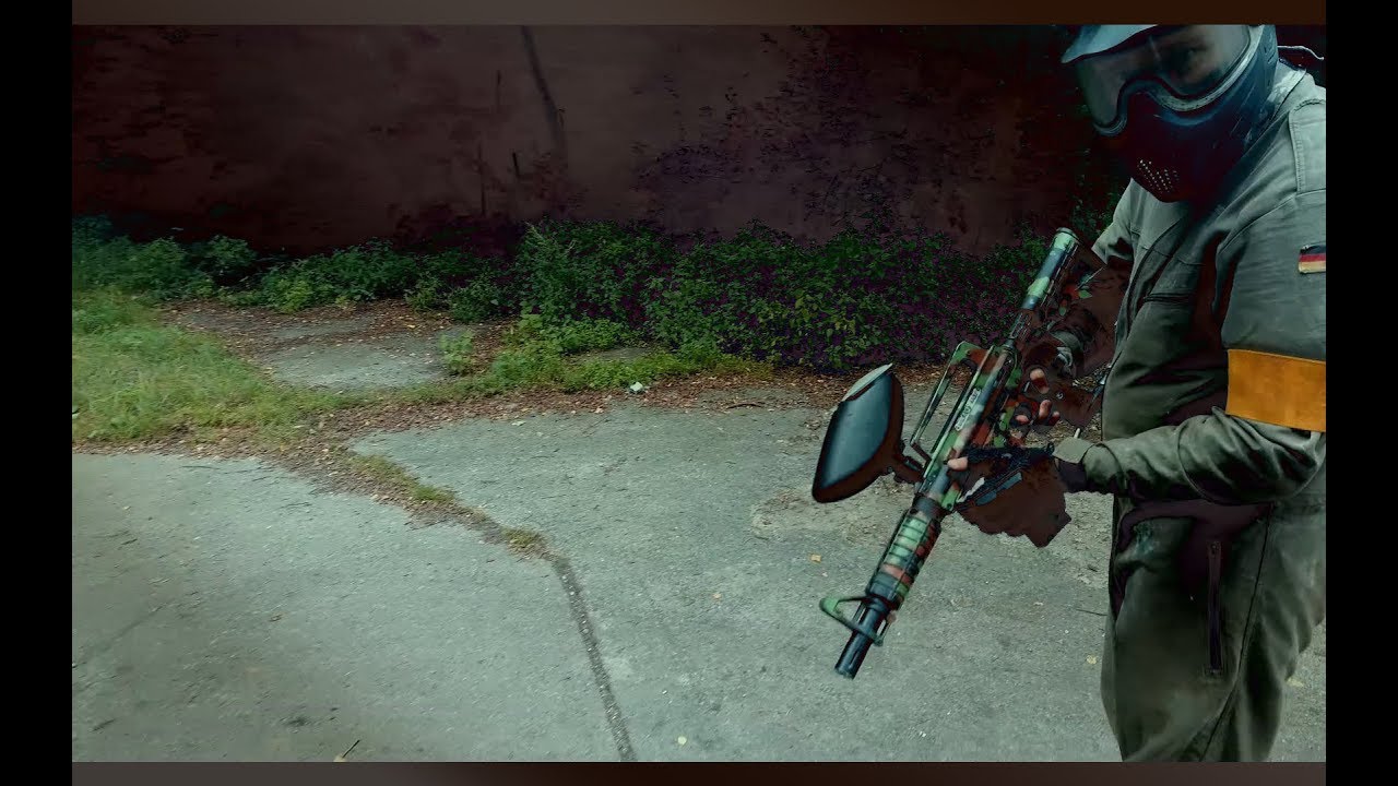 Paintball Poland drone Phantom 4 Пейнтбол в Польше - YouTube