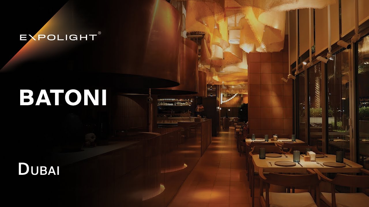 Batoni Restaurant, Dubai | Expolight - YouTube