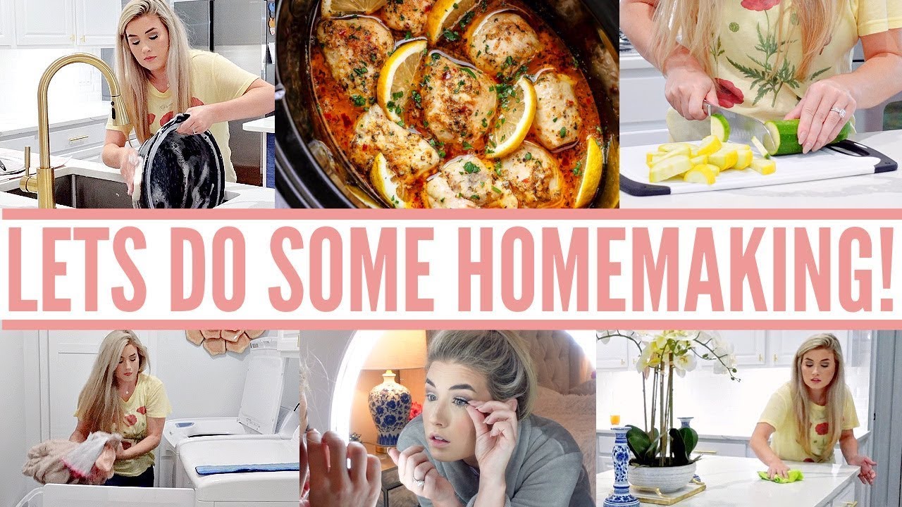 COOK AND CLEAN WITH ME DITL | CLEANING MOTIVATION | Homemaking | Love ...