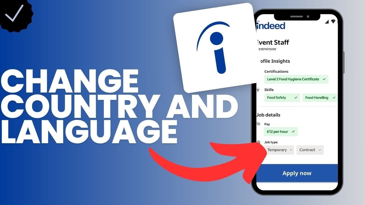 How to change the country and language in Indeed job search? - YouTube