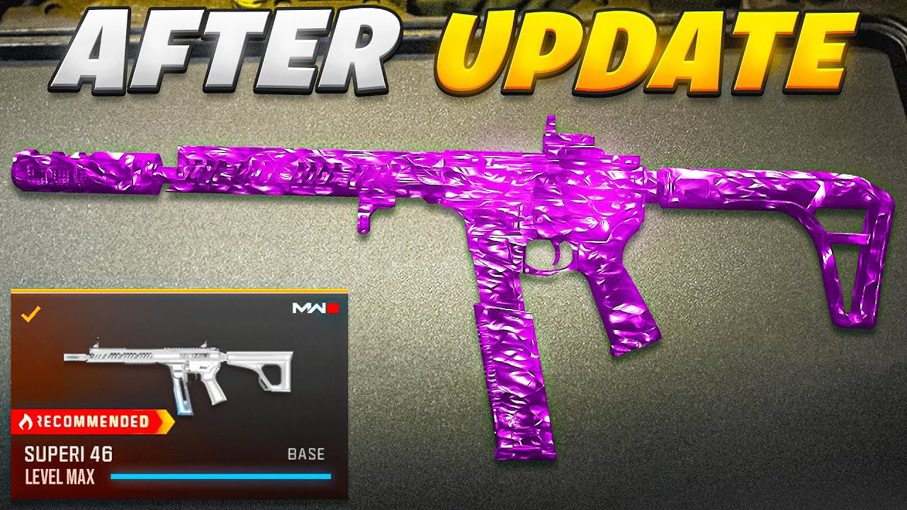new *BEST* SUPERI 46 after UPDATE in WARZONE 3! 😍 (Best SUPERI 46 Class ...