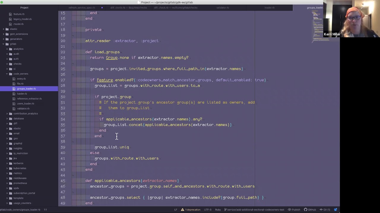 How CODEOWNERS functionally works today - YouTube