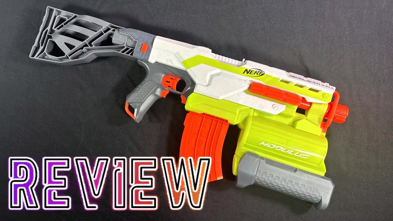 [REVIEW] Nerf Modulus Demolisher | Brilliant design borrowed from 2013 ...
