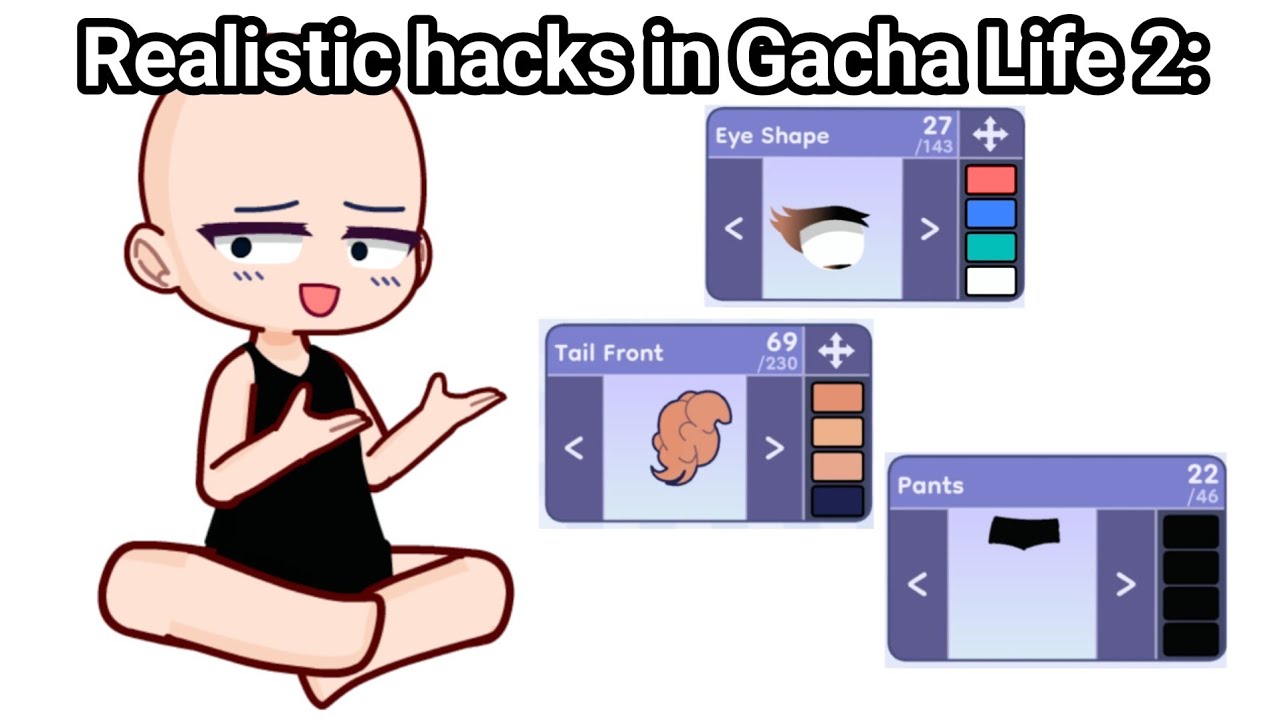 Realistic Hacks in Gacha Life 2: 😳 - YouTube