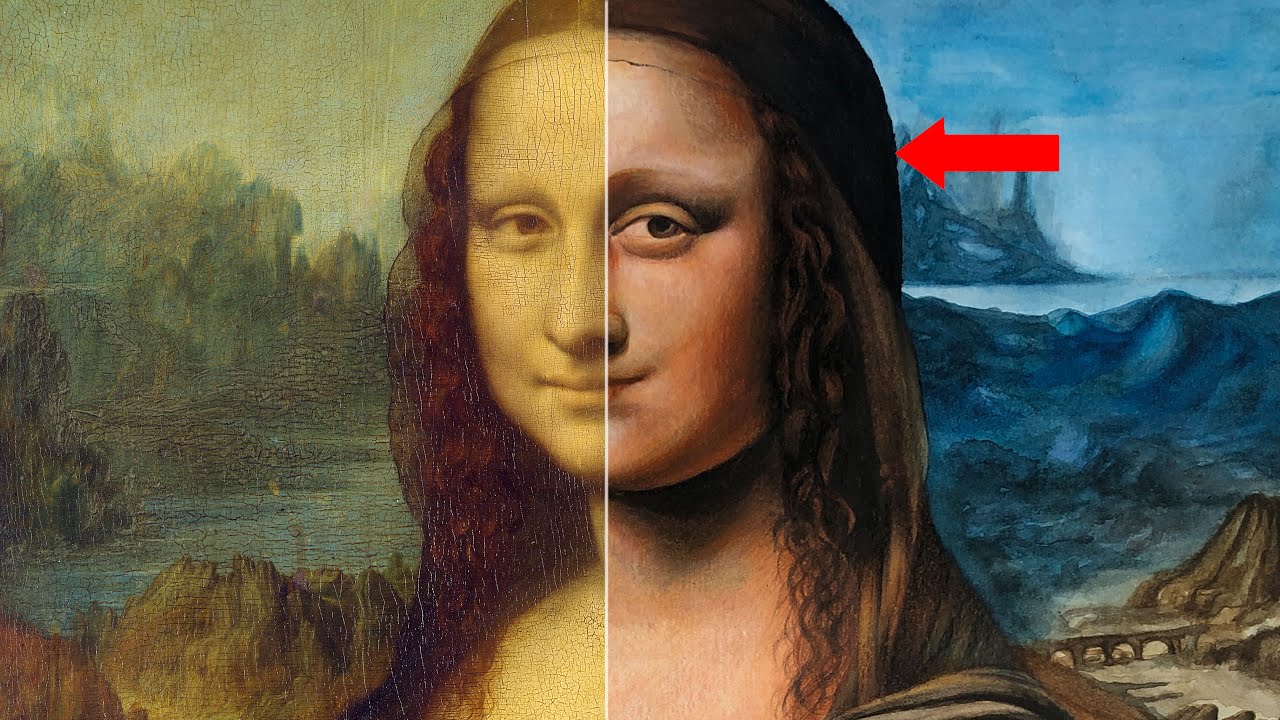 I Painted the Mona Lisa by it’s True Colors - YouTube