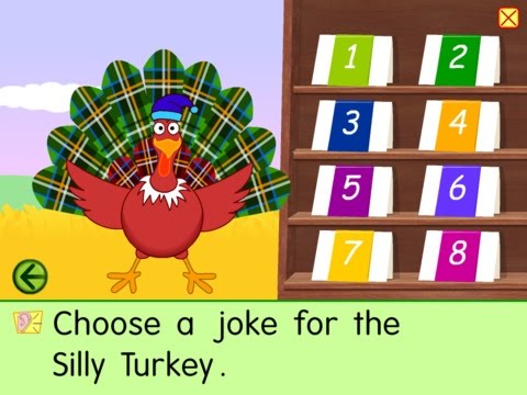 Starfall Turkey Thanksgiving  - best app demos for kids