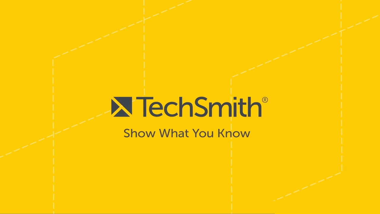 Willkommen bei TechSmith | Software für visuelle Kommunikation - YouTube