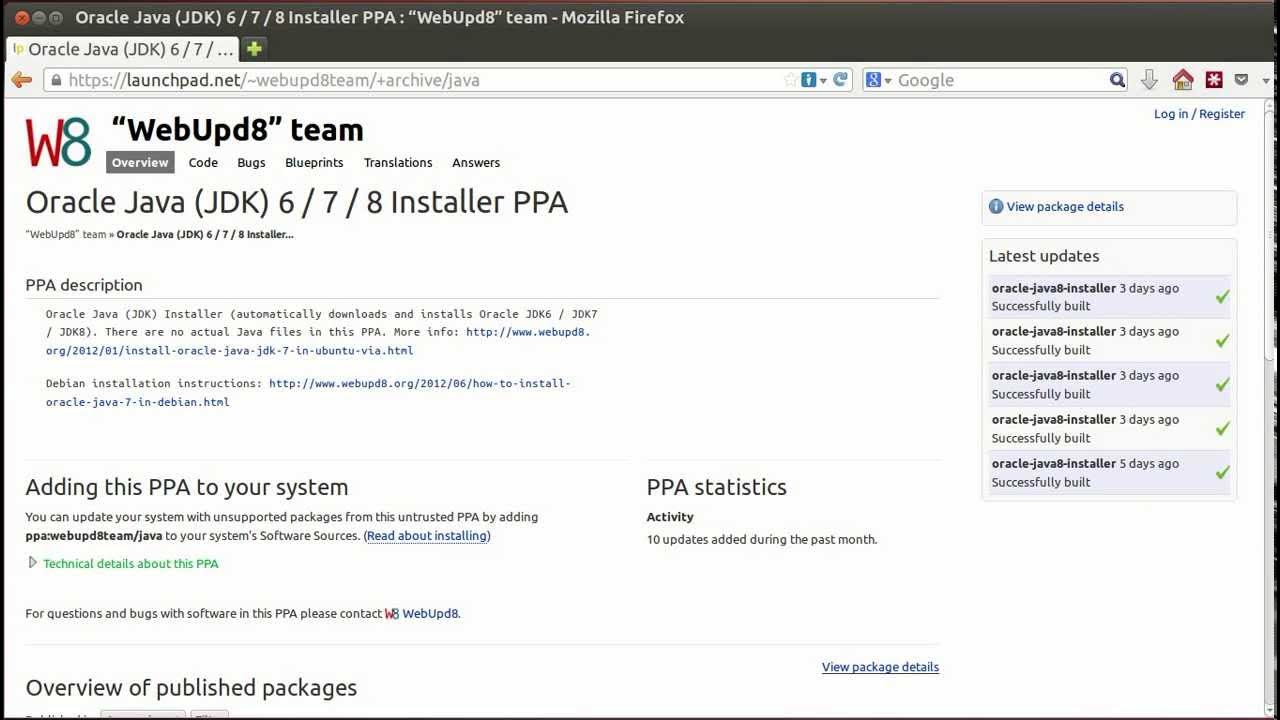 Instalando Java Automaticamente no Ubuntu [Dicas Java(TM) - Ep. 02] - YouTube