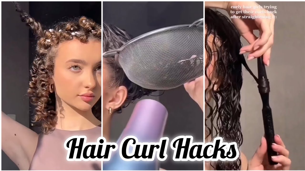 Master the Curl: 4 Genius Hair Curl Hacks You Need to Try! 💁‍♀️ ...