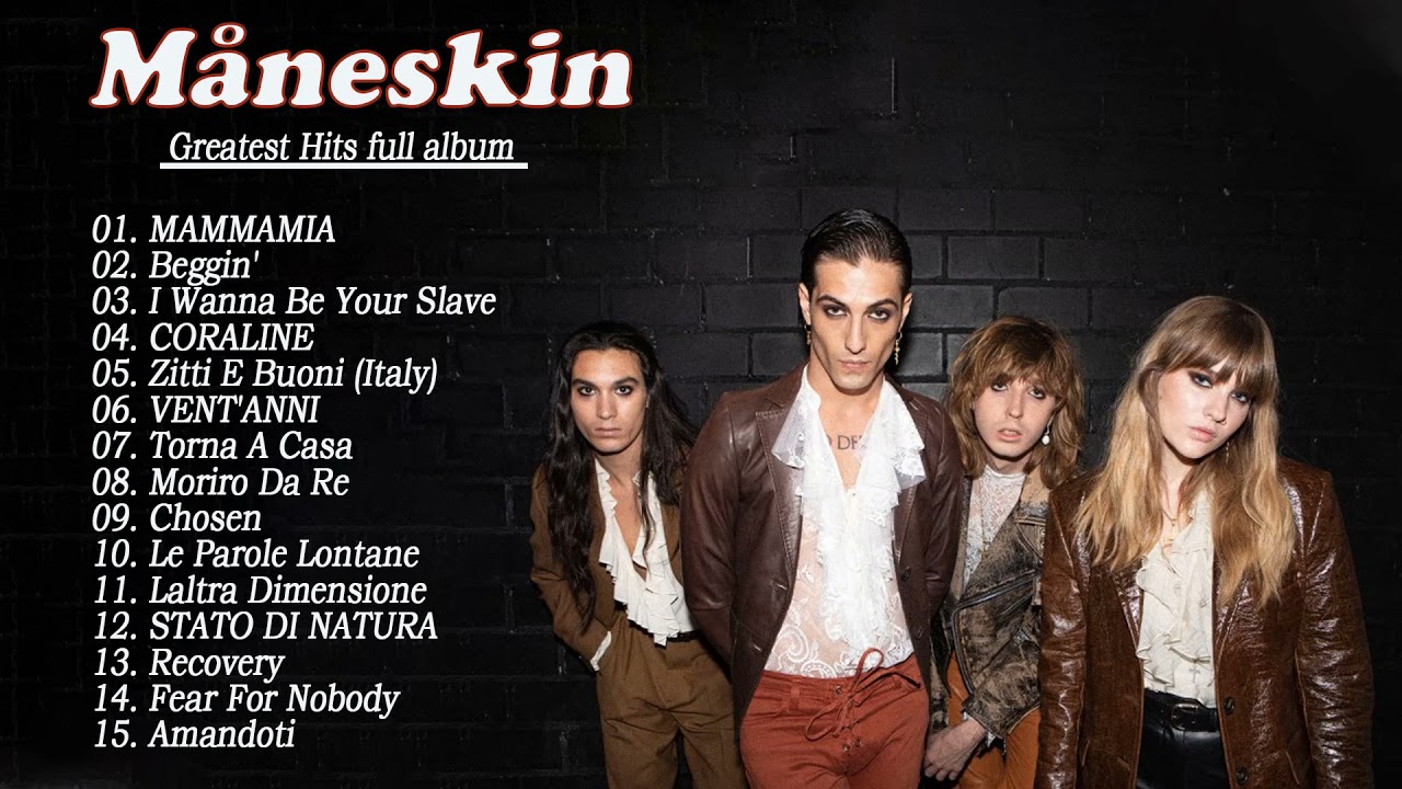 Måneskin Greatest Hits full album - Måneskin Best Songs - Best of ...
