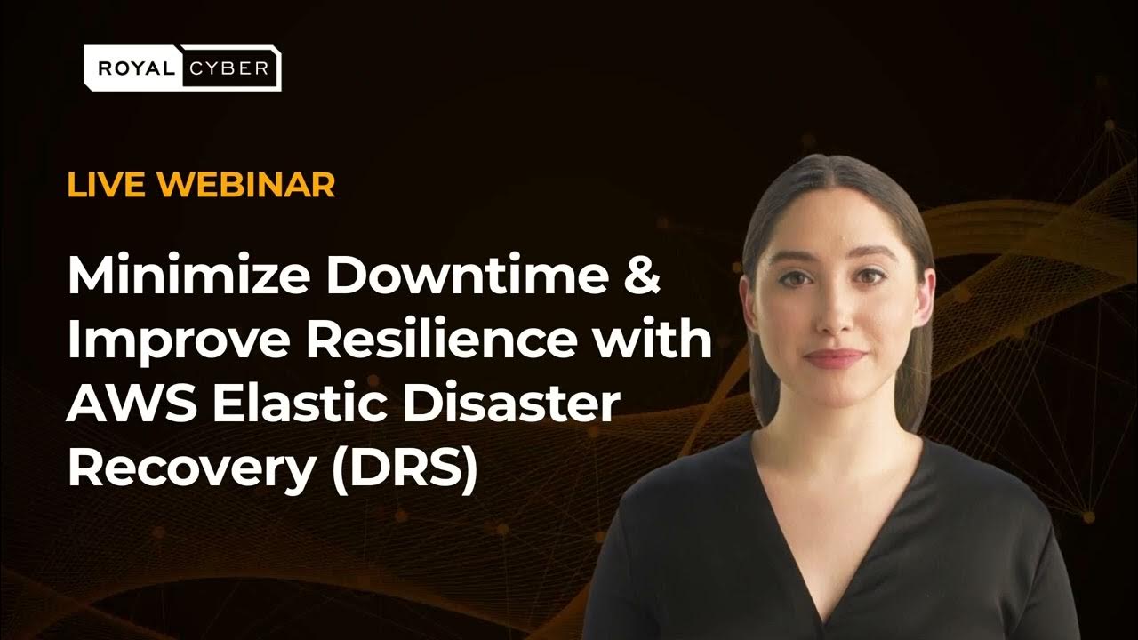 Minimize Downtime & Improve Resilience with AWS Elastic Disaster Recovery DRS - YouTube