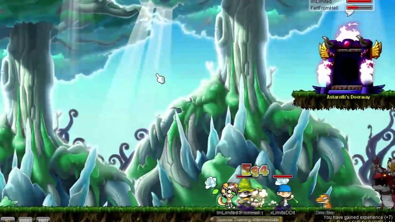 MapleStory Yellonde 3x Beginners Astaroth - YouTube